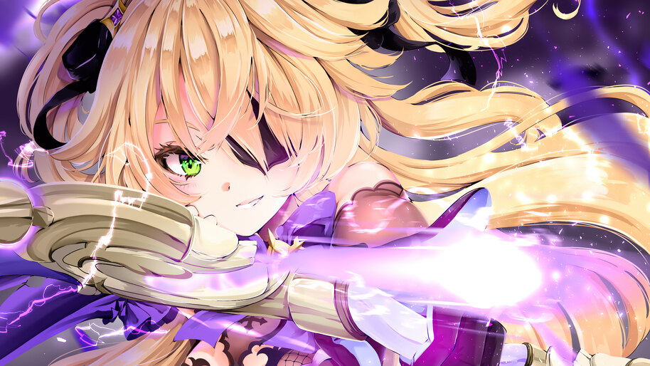 #8.2654, Fischl, Genshin Impact, 4K Wallpaper PC Desktop