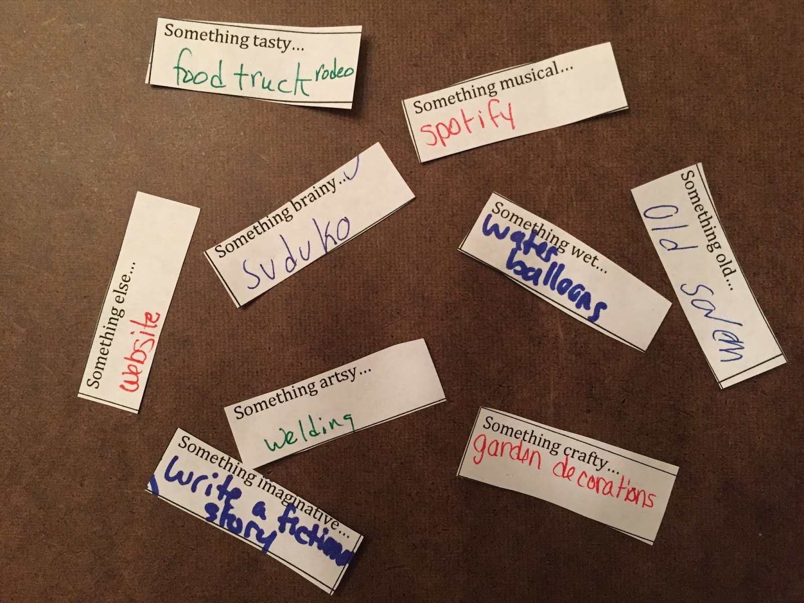 Surviving Middle School: Summer Bucket List