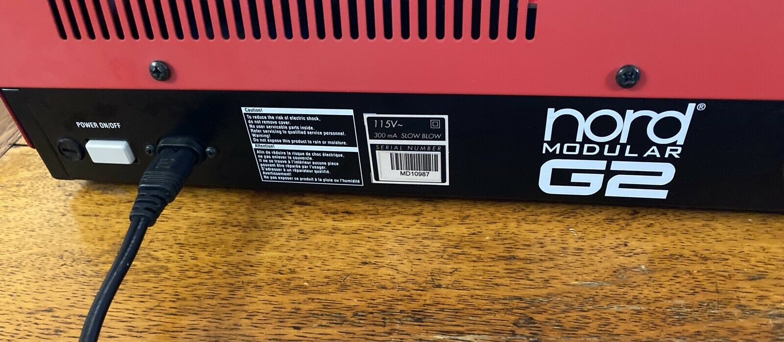 MATRIXSYNTH: Nord Modular G2 Keyboard and Voice Expansion SN MD10987 w ...