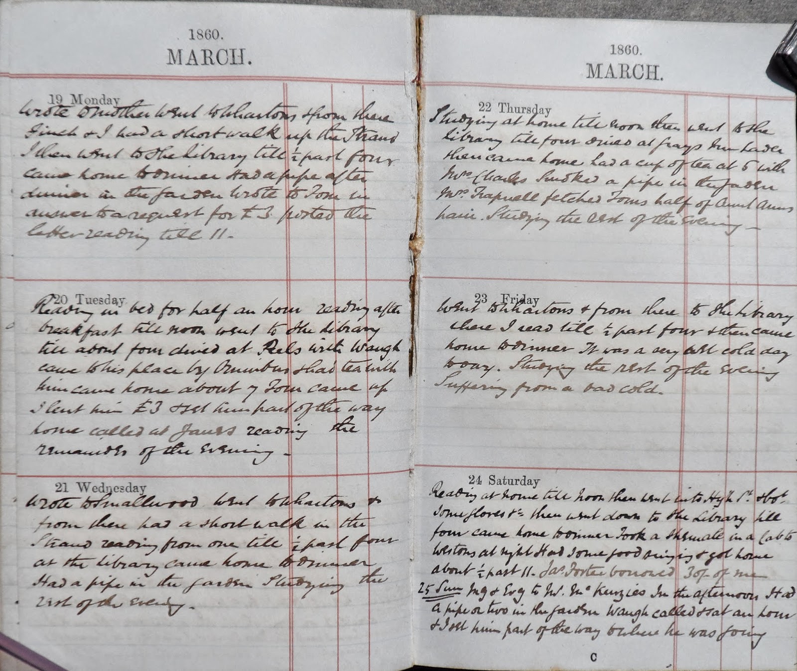 North Yorkshire History: John Richard Stubbs' diary for 1860