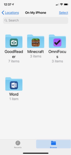 Transferring Minecraft Worlds using Files between iOS Devices - Steve ...