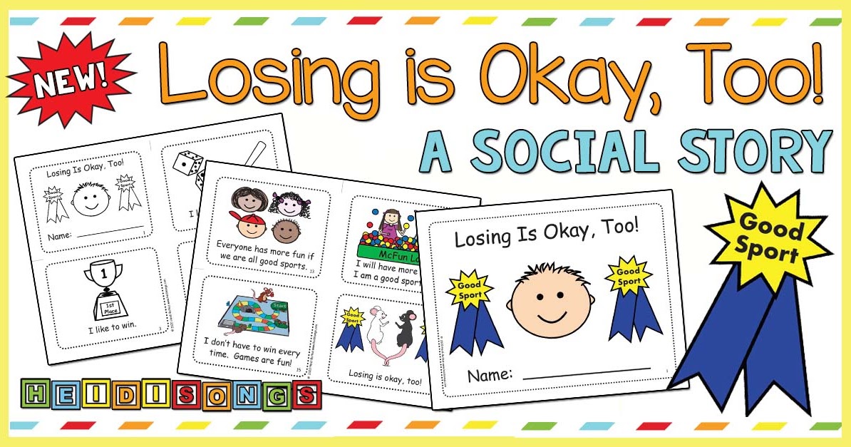 ‘Losing is Okay, Too’ Social Story for Good Sportsmanship!