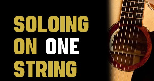 LEAD GUITAR: Soloing on One String | Creative Guitar Studio