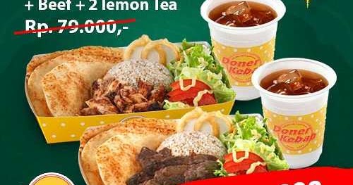 Promo Doner Kebab Paket Kebuli Dou Harga mulai 60 Ribuan! | scanharga