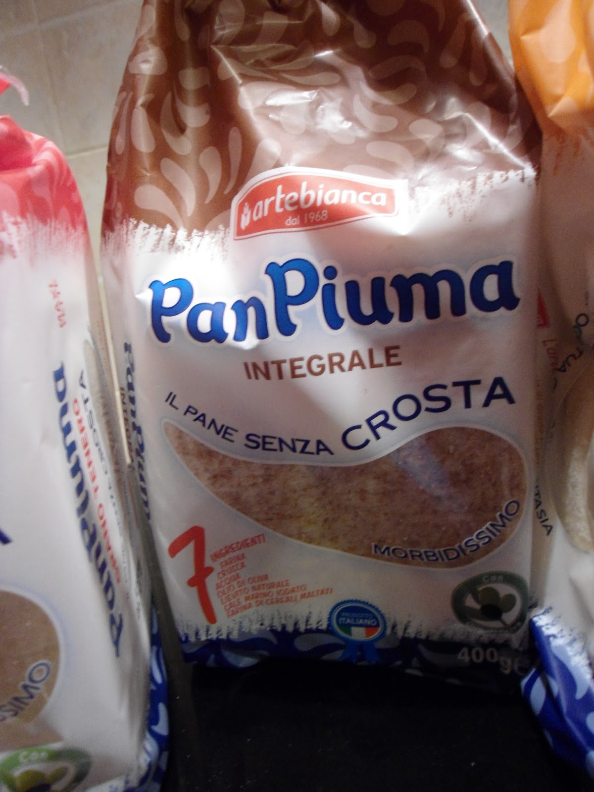 PAN PIUMA : IL PANE SENZA CROSTA.