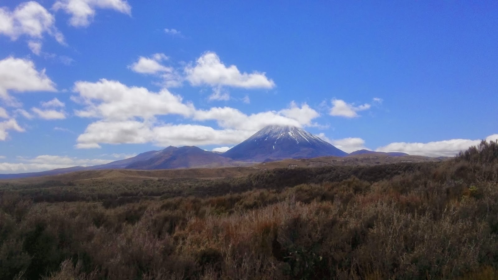 Chunninghams in Taupo: Taranaki Falls, also Mount Doom
