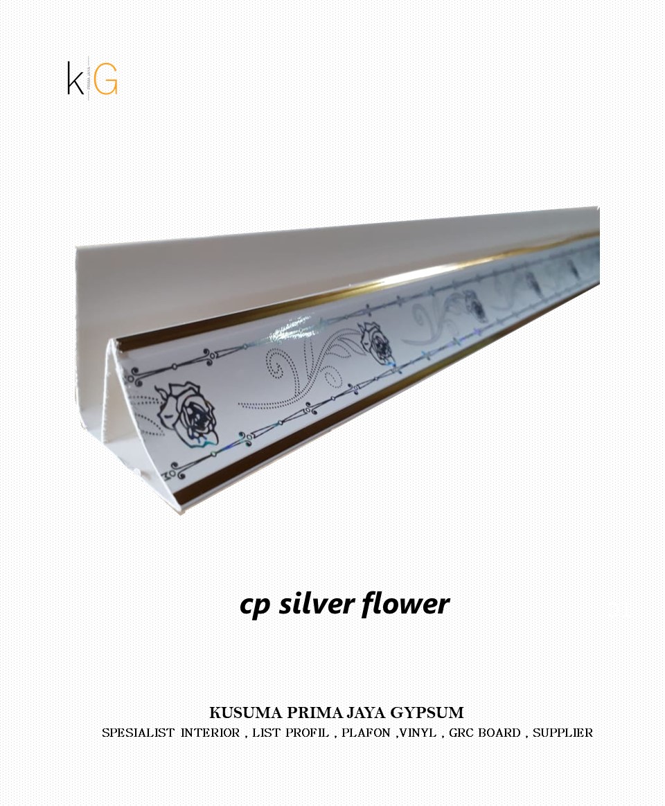 List PVC ( Cp Silver Flower )