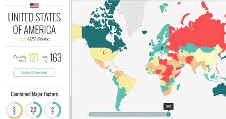 Maps Mania: The Global Peace Index
