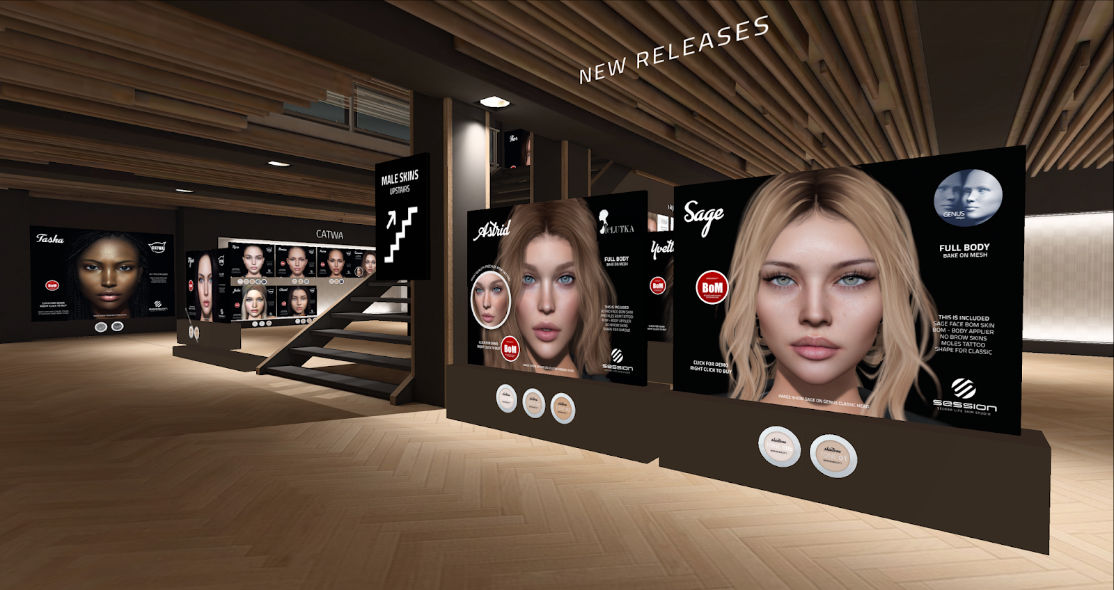 The *SK*[BoM]*IN* Project™: FEMALE BOM SKINS