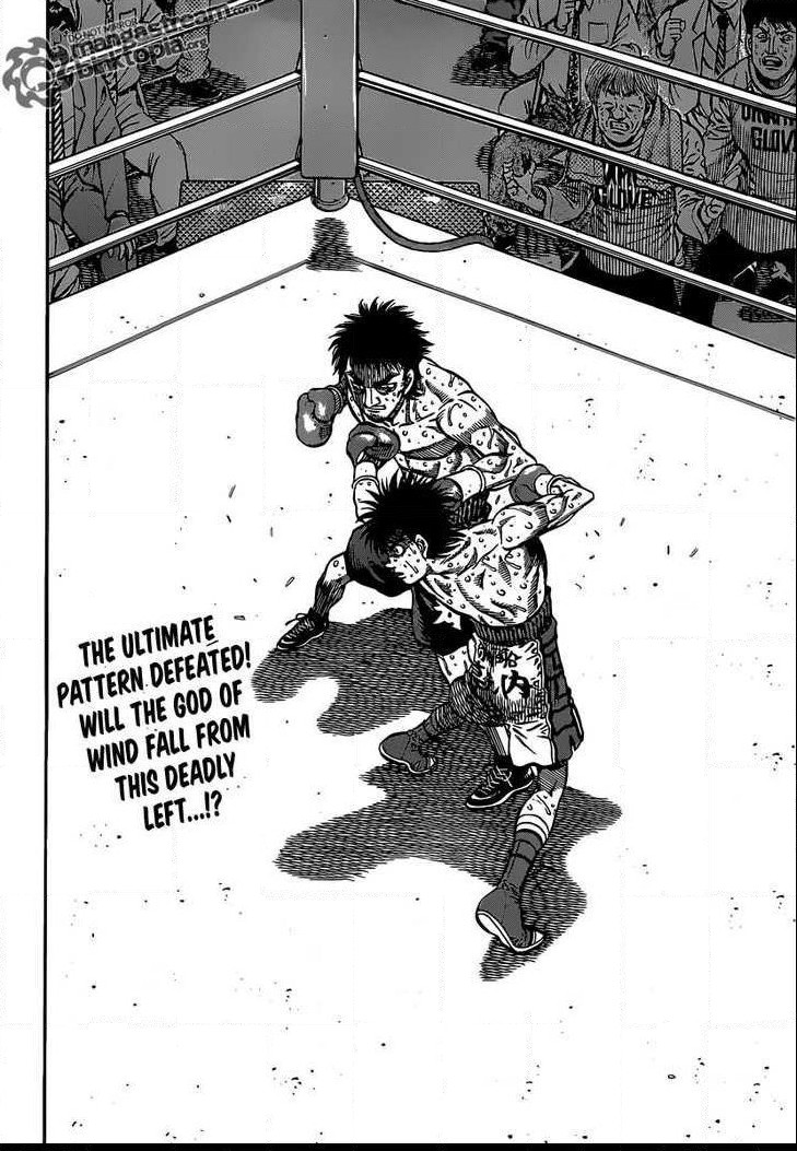 Hajime No Ippo – Chapter 937 – The Ultimate Pattern vs. a Desperate ...