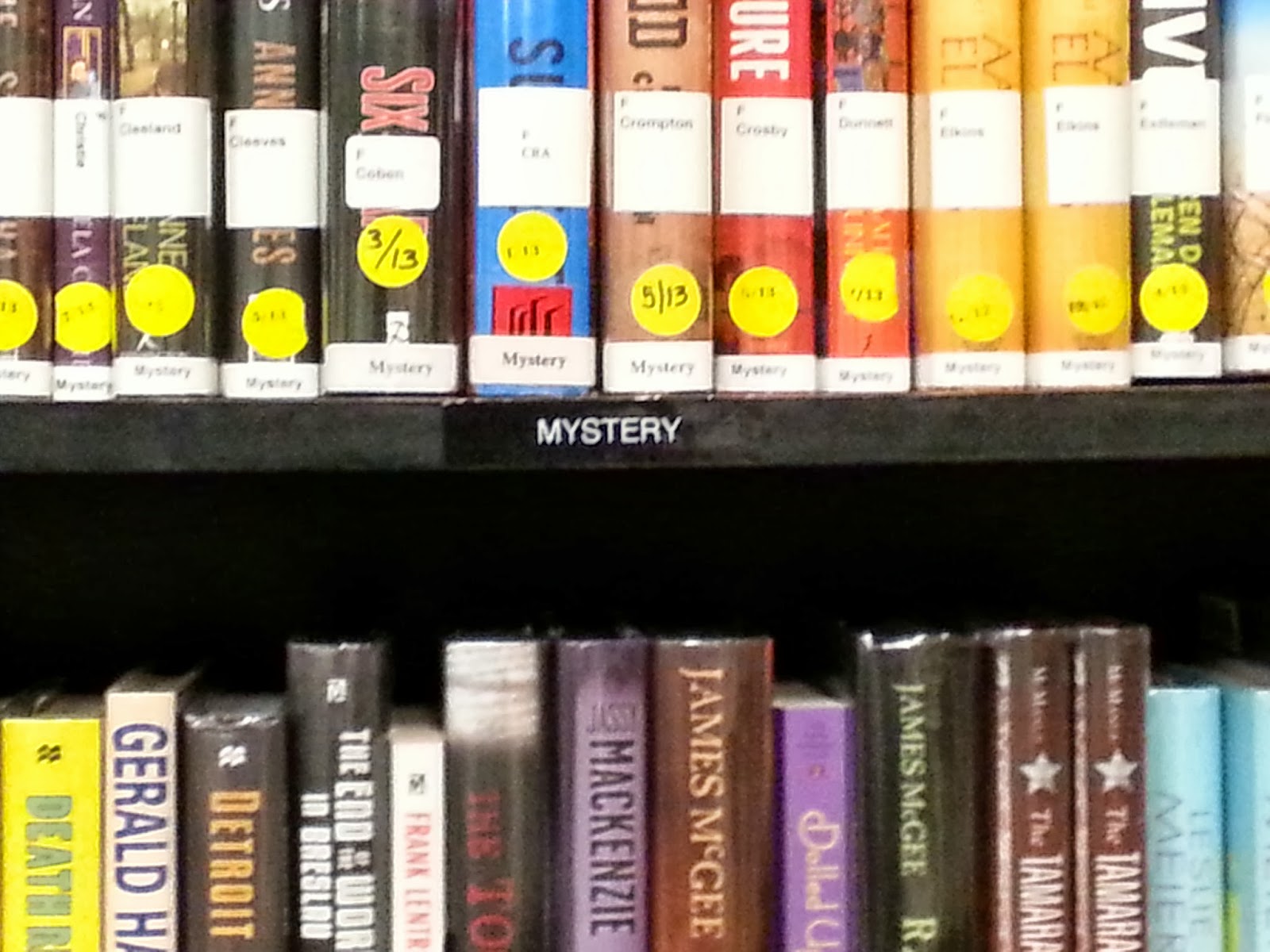 South County Library Mystery Readers: New Touch in Promoting New Books--