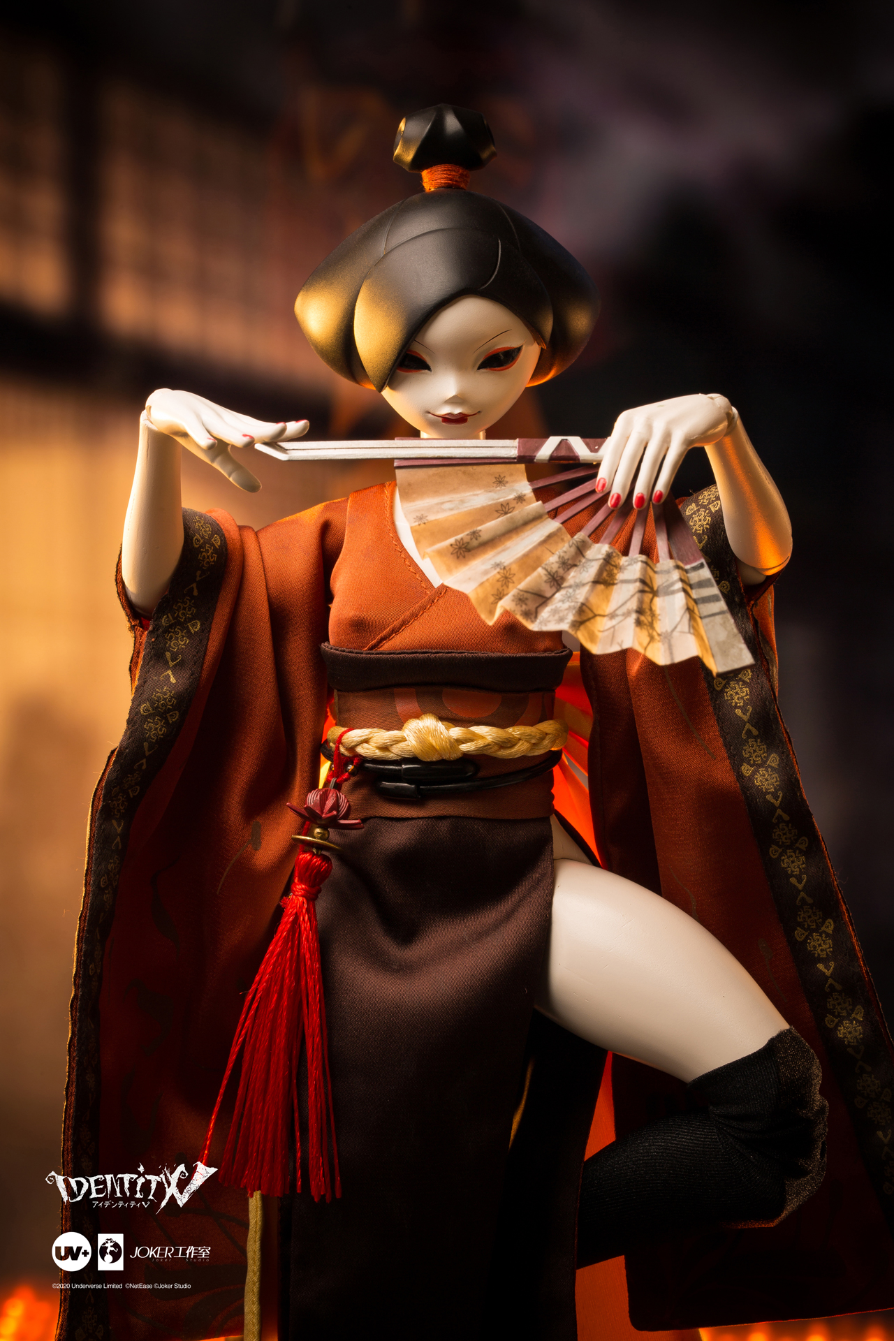 Idle Hands Identity V Taps Ashley Woods Underverse For Joker And Geisha 16 Figures