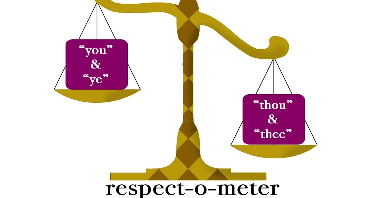 What's the Difference between Thou, Thee, You, and Ye?