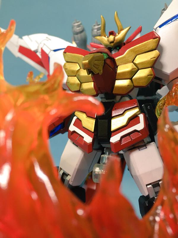 Custom Build: Gundam Kit Bash Brave Command "Super Fire Dagwon"