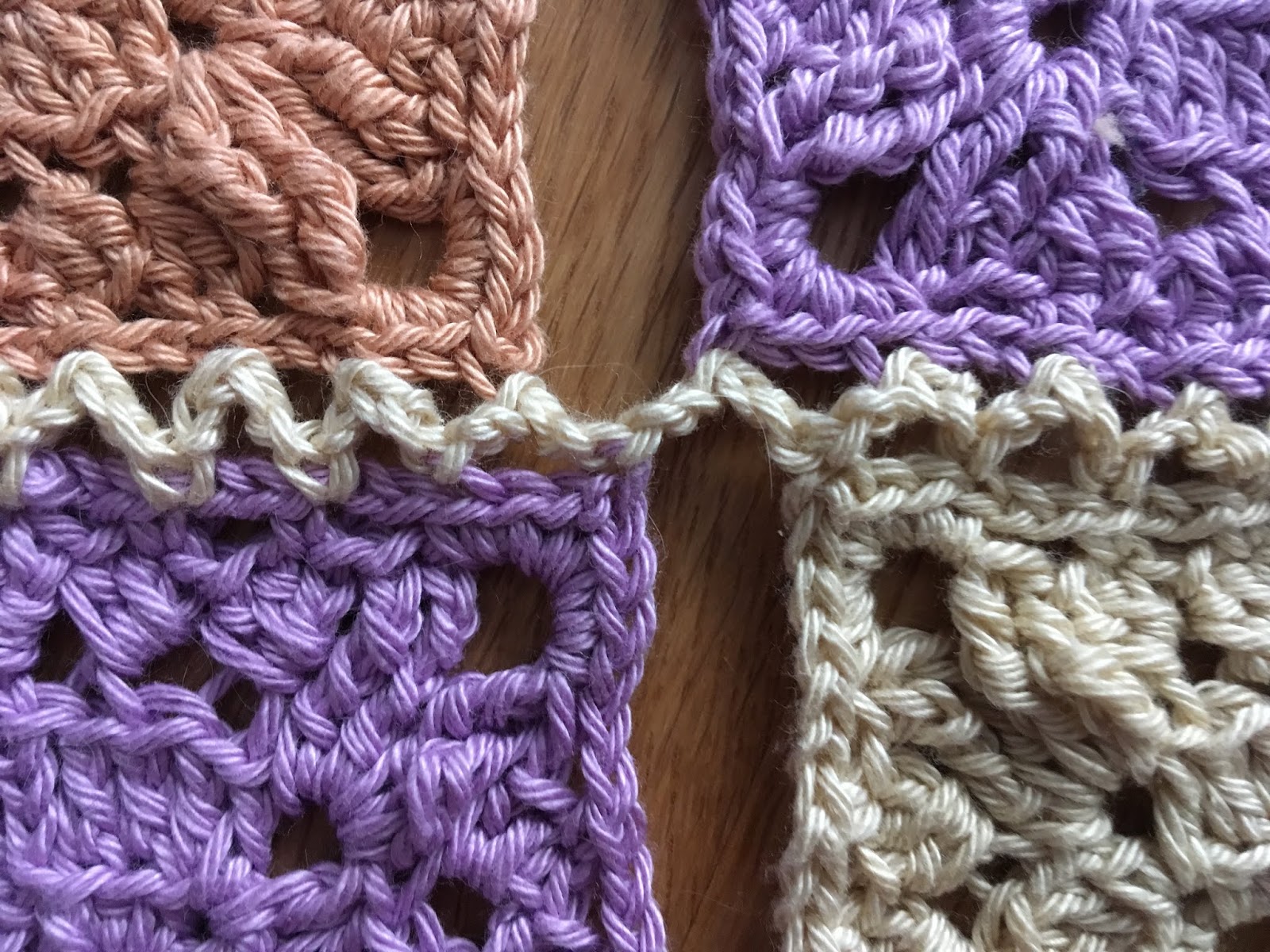 Virkhönas blogg: Virkad ruta