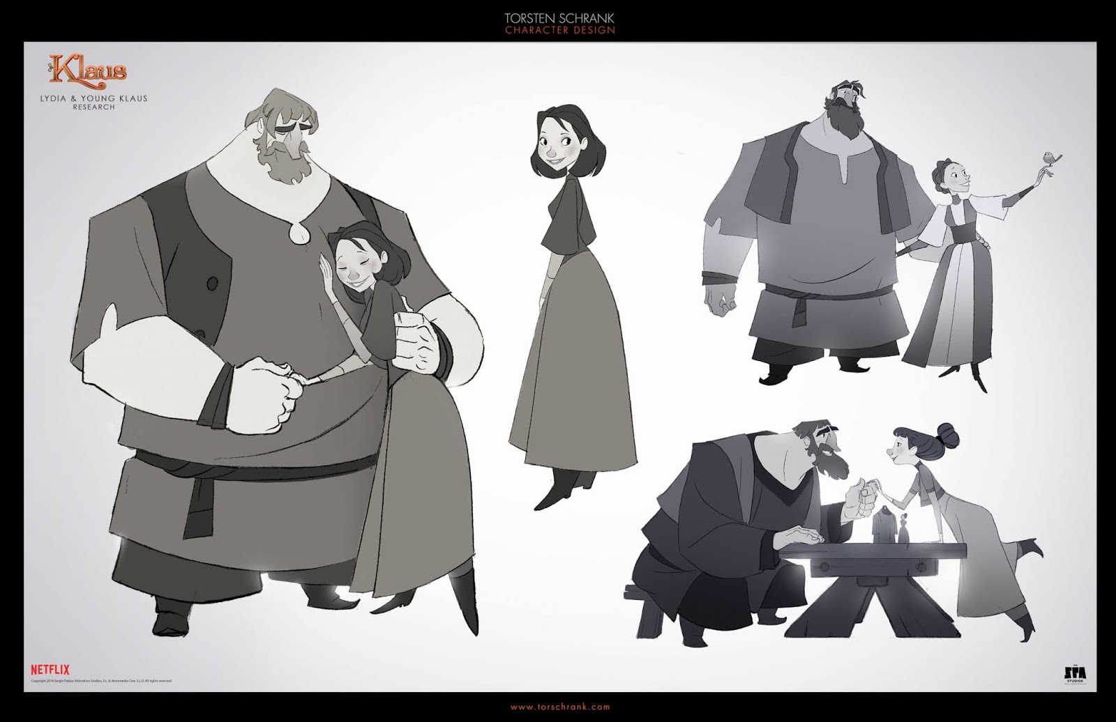 Character Design | Artist Interviews: Klaus: The Art of the Movie