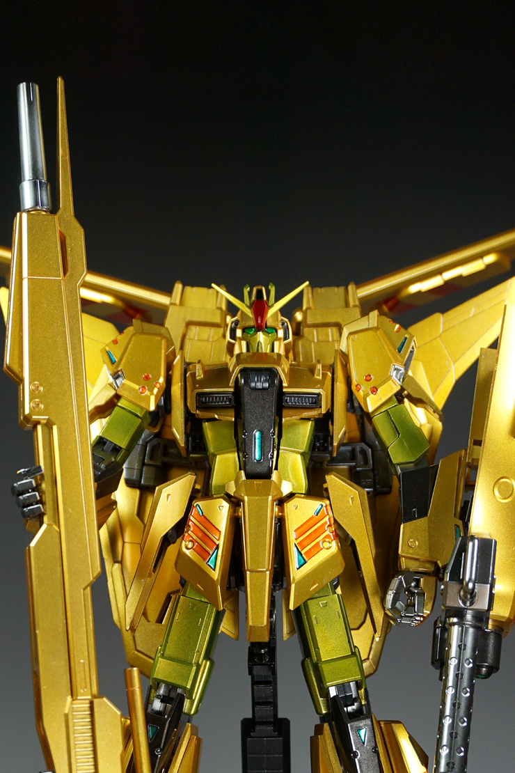 GUNDAM GUY: MG 1/100 Zeta Grey Gold Ver. - Painted Build