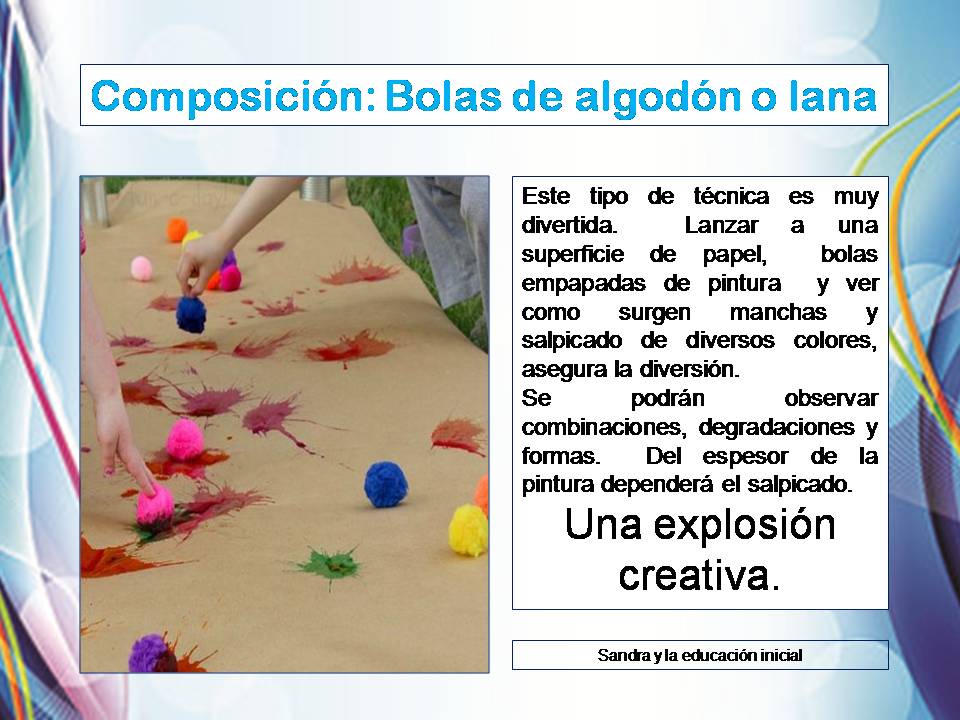 TÉCNICAS Y COMPOSICIONES DE ARTE: 10 MÁS PARA APRENDER Y DIVERTIRSE