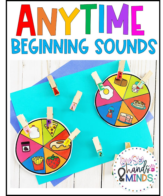 Beginning Sounds Centers and Activities for Preschool, Prek, and ...