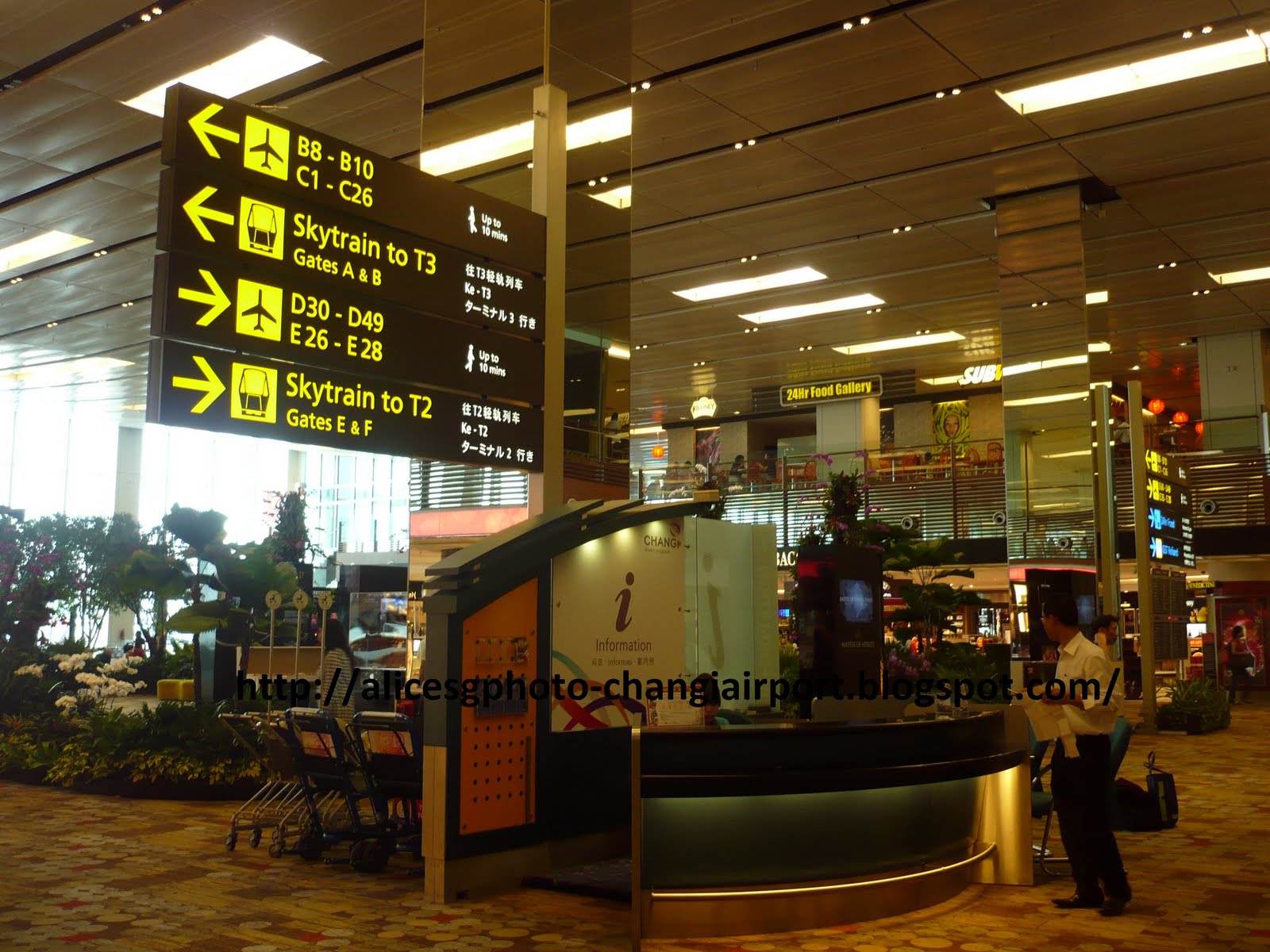 Changi Airport - Singapore: Changi Airport Terminal 1