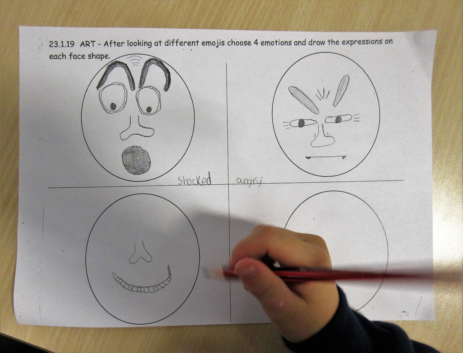 Windhill21: Drawing emotions in Year 1