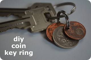 kbn: diy monday: coin key ring