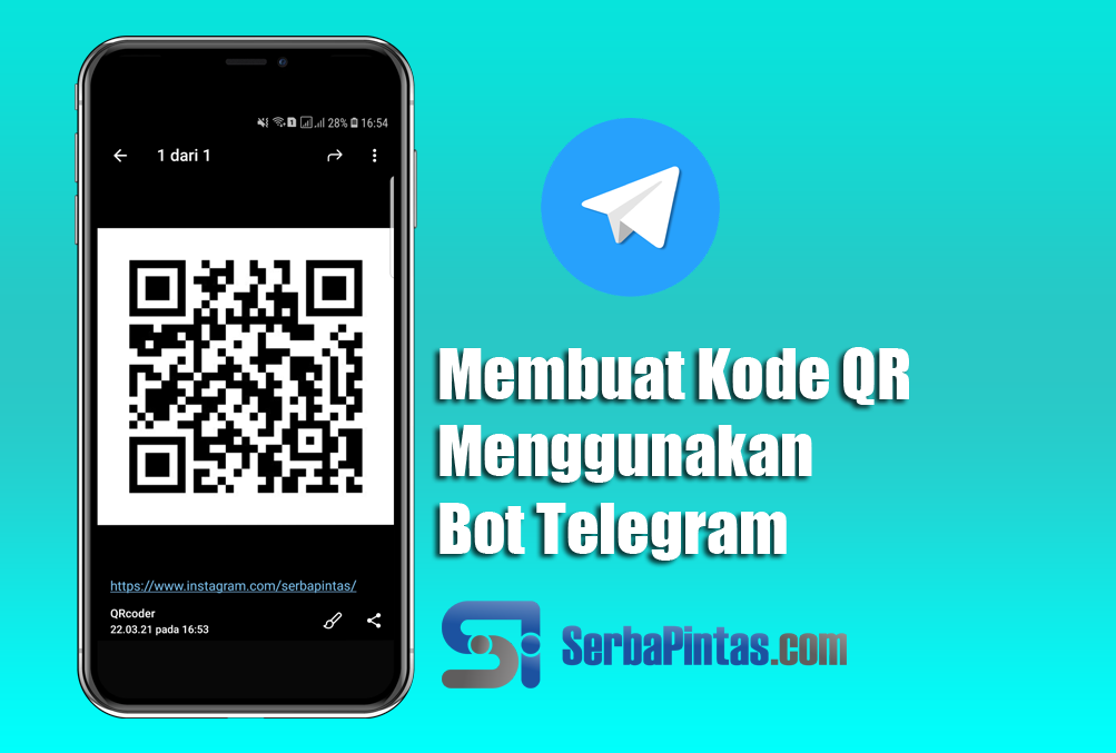 Cara Membuat Kode QR Menggunakan Bot Telegram - SerbaPintas.com