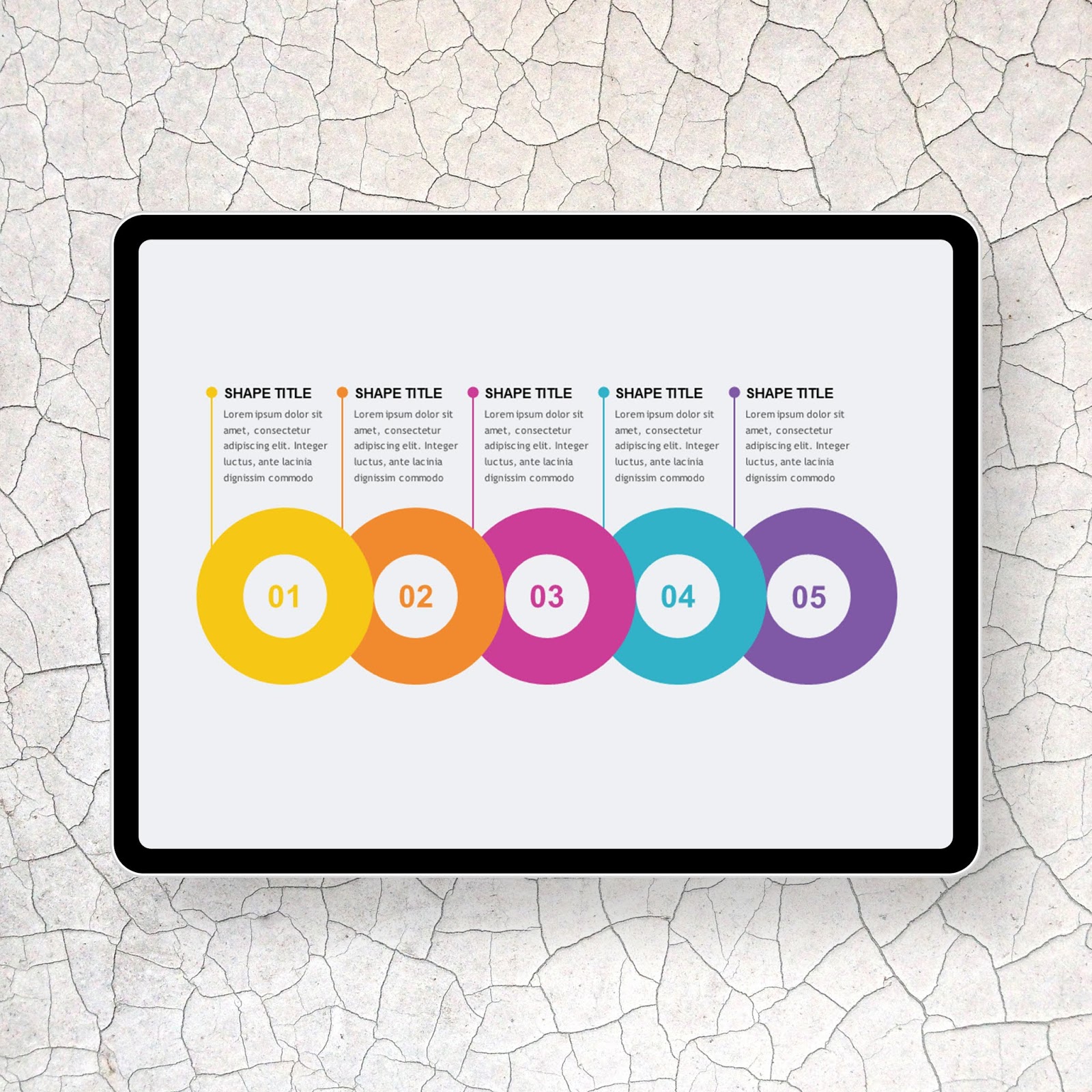 Ring Horizontal Stack PowerPoint Templates - PowerPoint Free