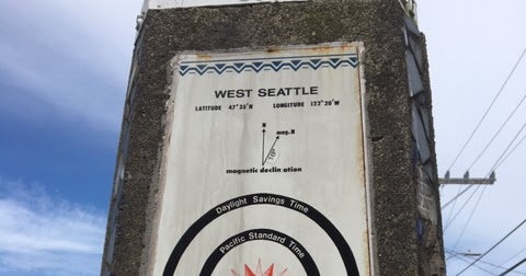 Seattle Astronomy: Sundial: Weather Watch Park