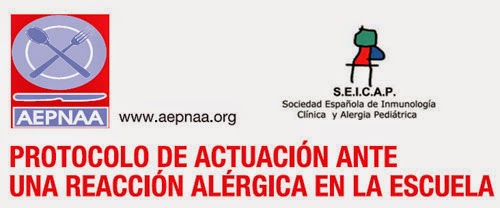 MESETA AL DIA: Protocolo de actuación ante una reacción alérgica en la escuela