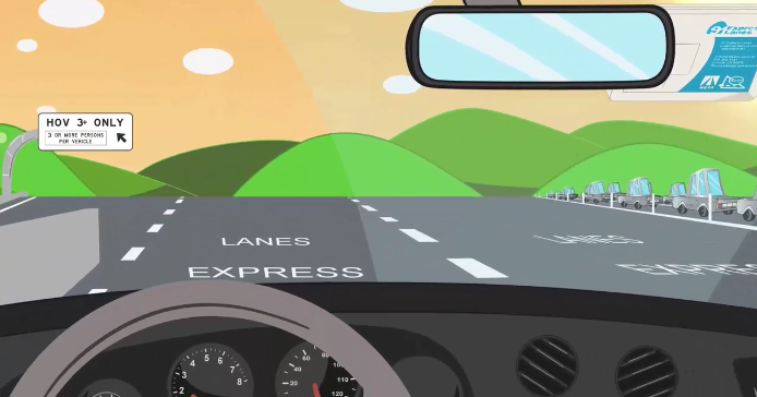 The 91 Express Lanes Riverside Extension is almost done