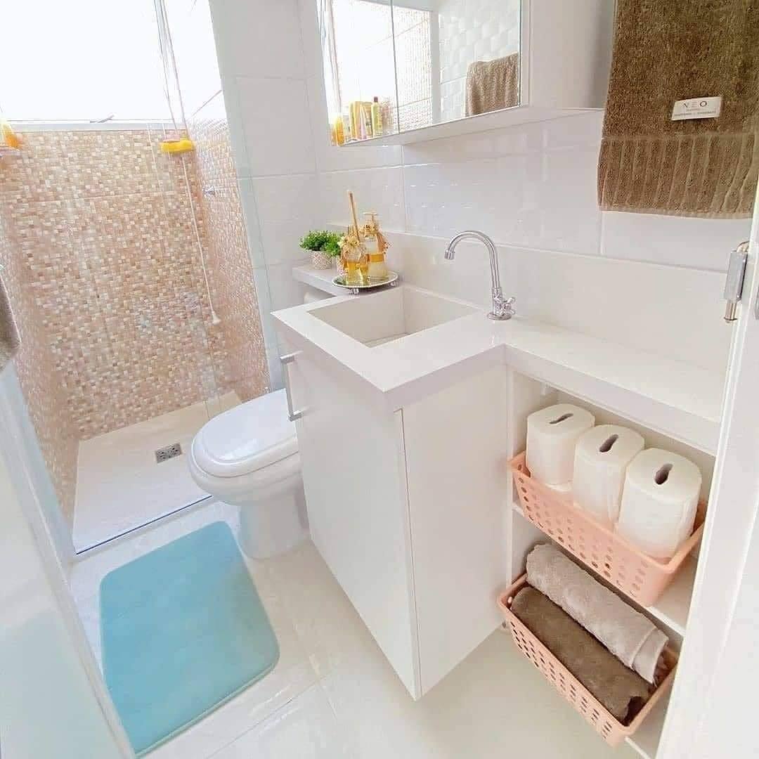 14 Inspirasi Bilik Air Mandi & Tandas Minimalis Untuk Rumah Baru Anda