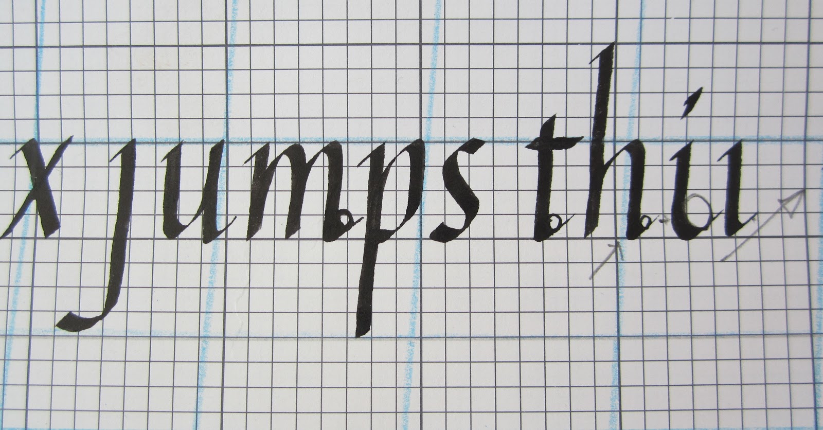 DeAnn Singh Calligraphy: February 25, 2013 - Class #5 at Sinai Temple