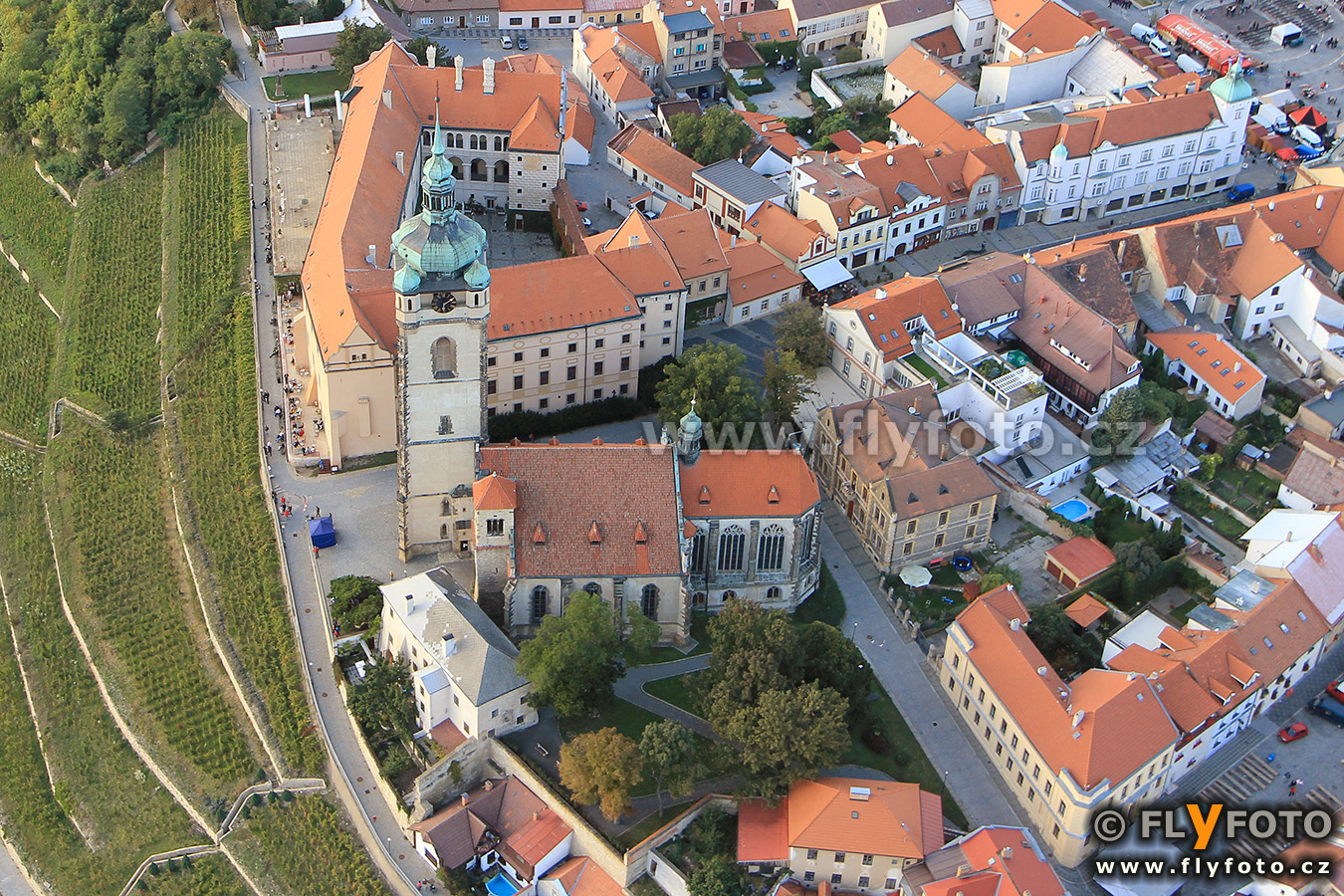 FLyFOTO letecká fotografie a video: Mělník