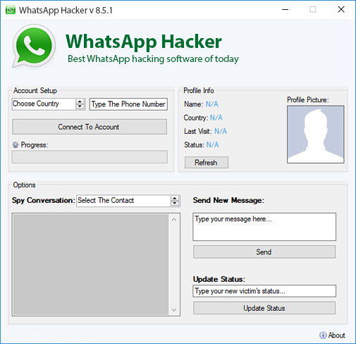 WhatsApp Hacker v8.5.1 - Buy the best WhatsApp Hack Tool