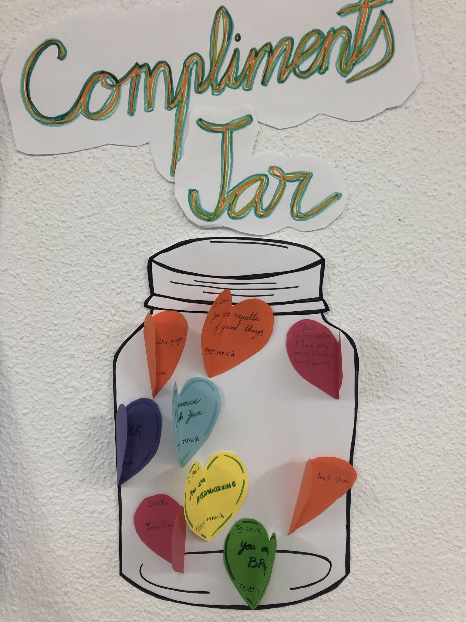 MY ENGLISH CORNER: COMPLIMENTS JAR