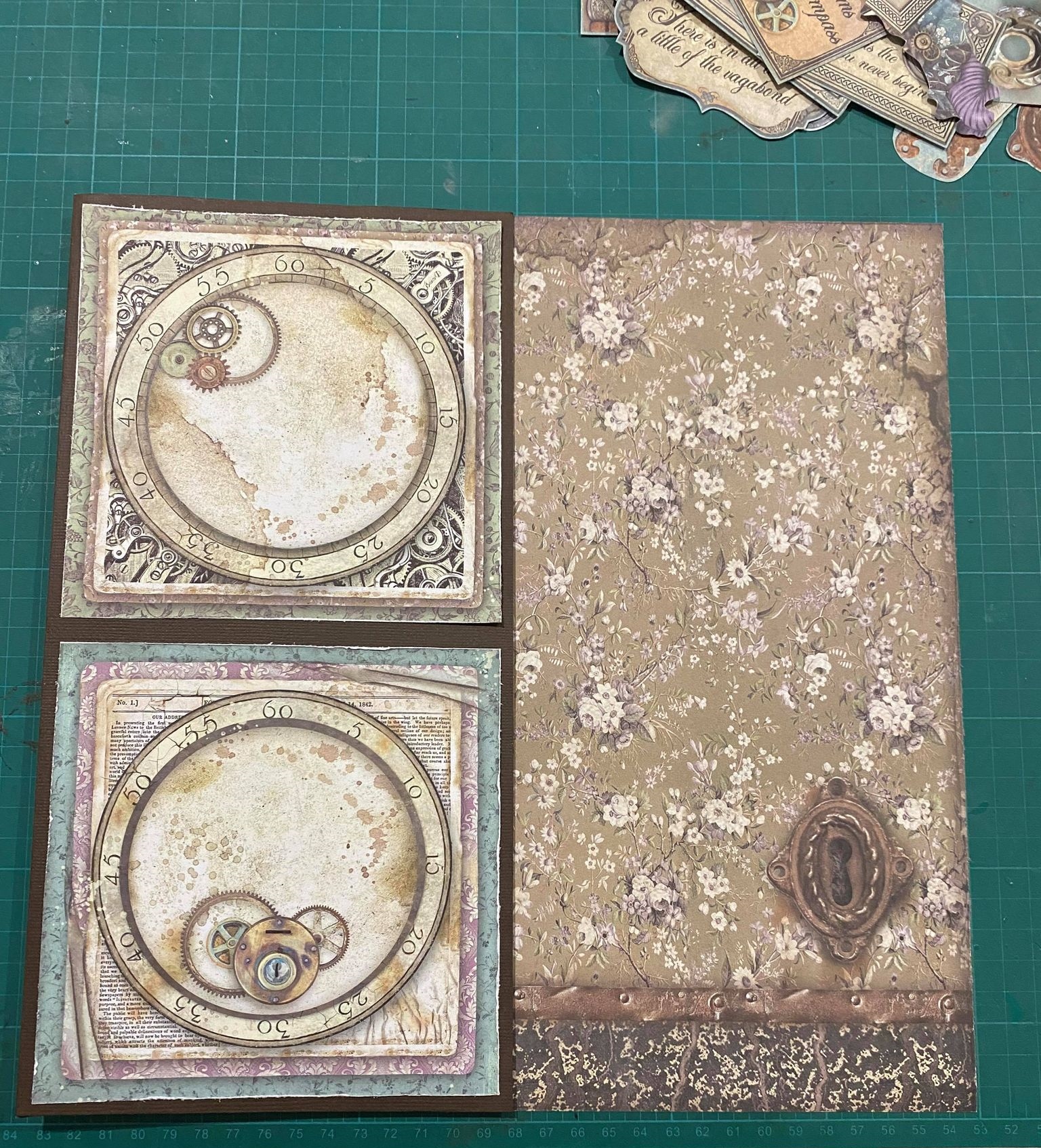 Craft on the Run: "Amazing" Stamperia Interactive layout Tutorial ...