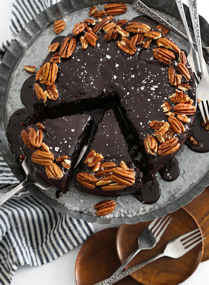 Chocolate Crazy Cake | Sprinkle Bakes