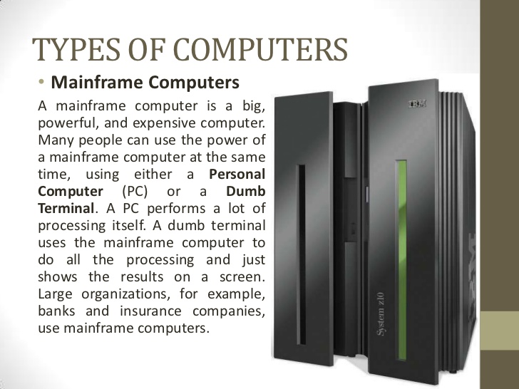 What is Mainframe computers? - TooEasier