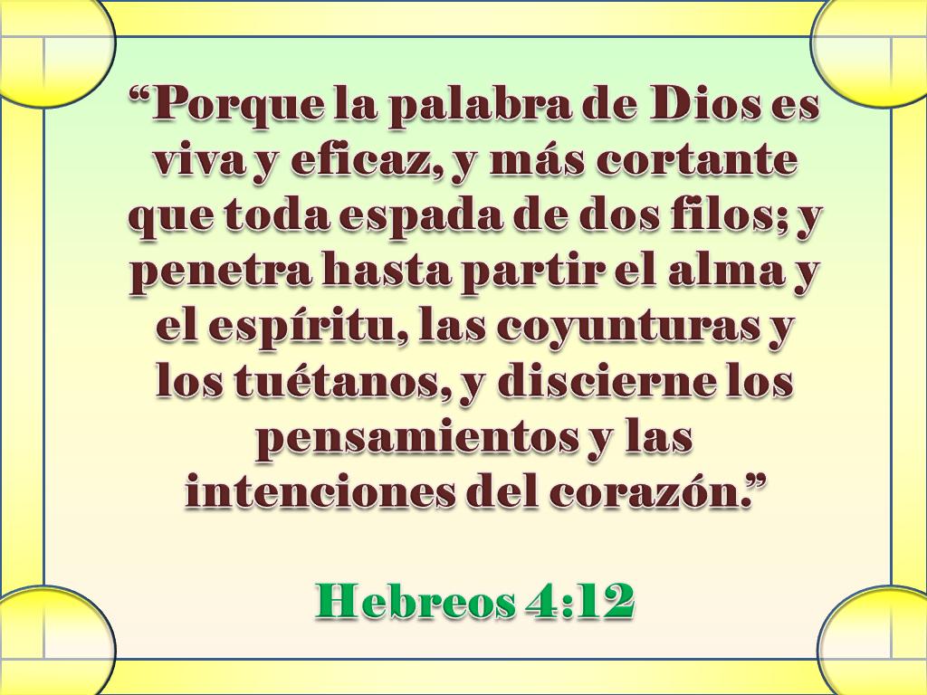 Evangelismo Poderoso: Hebreos 4:12