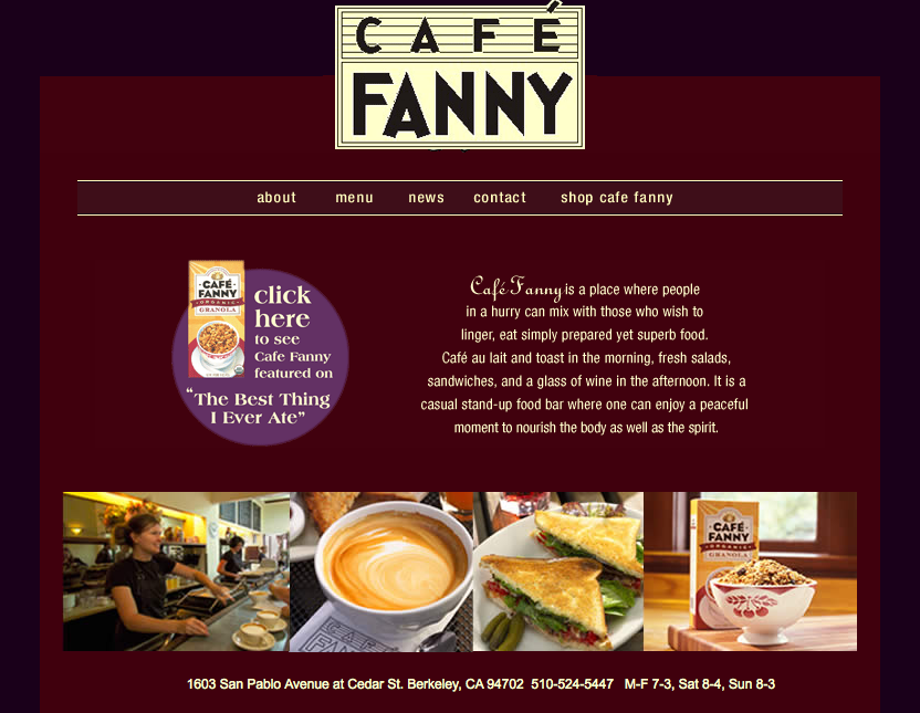 JEDARCHITECT: Cafe Fanny