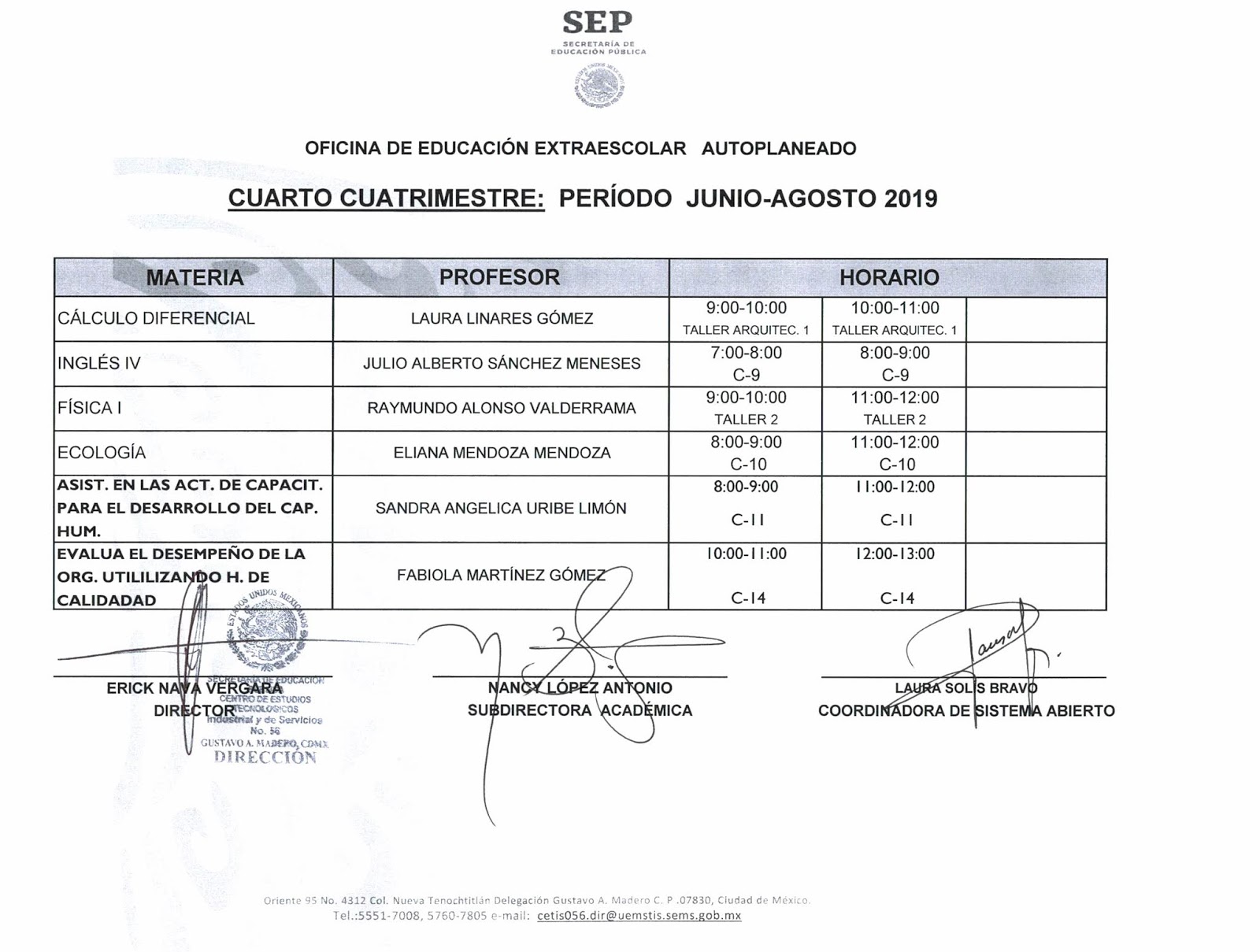 SISTEMA AUTOPLANEADO CETis. No. 56 "Ricardo Flores Magón"
