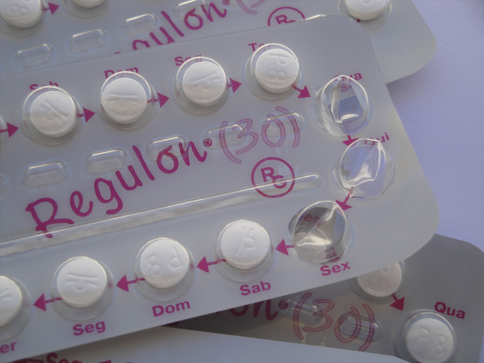 Sintomas da primeira toma da pílula