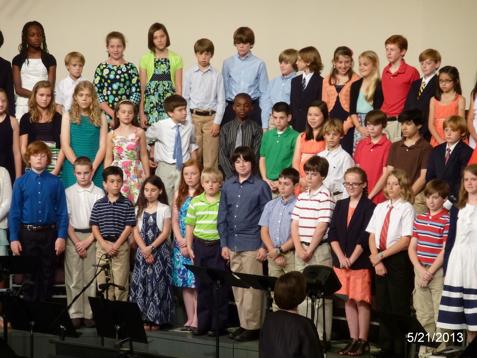 Dave'N It Up: Adam's 5th Grade Promotion Ceremony
