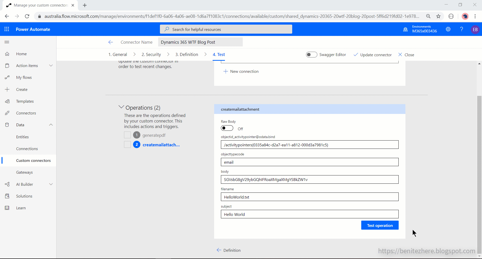 PDF Automation series - Part 2: How to create a custom connector for ...