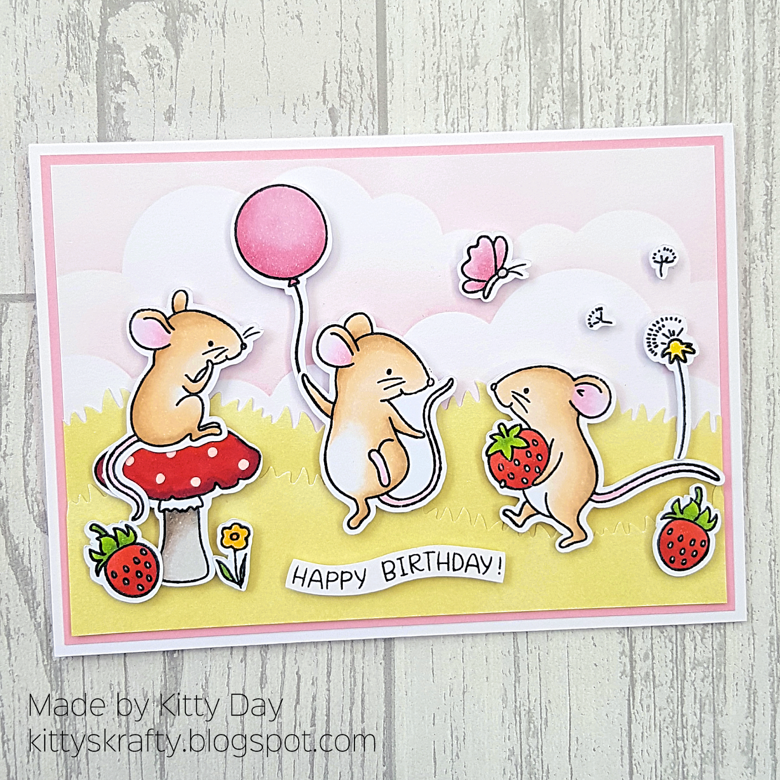 Kittys Krafty Blog: Happy Birthday Mice