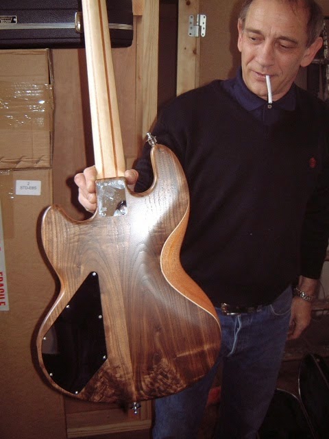 A HISTORY OF WAL BASSES: Photos of Ian "Wal" Waller and Pete "The Fish ...