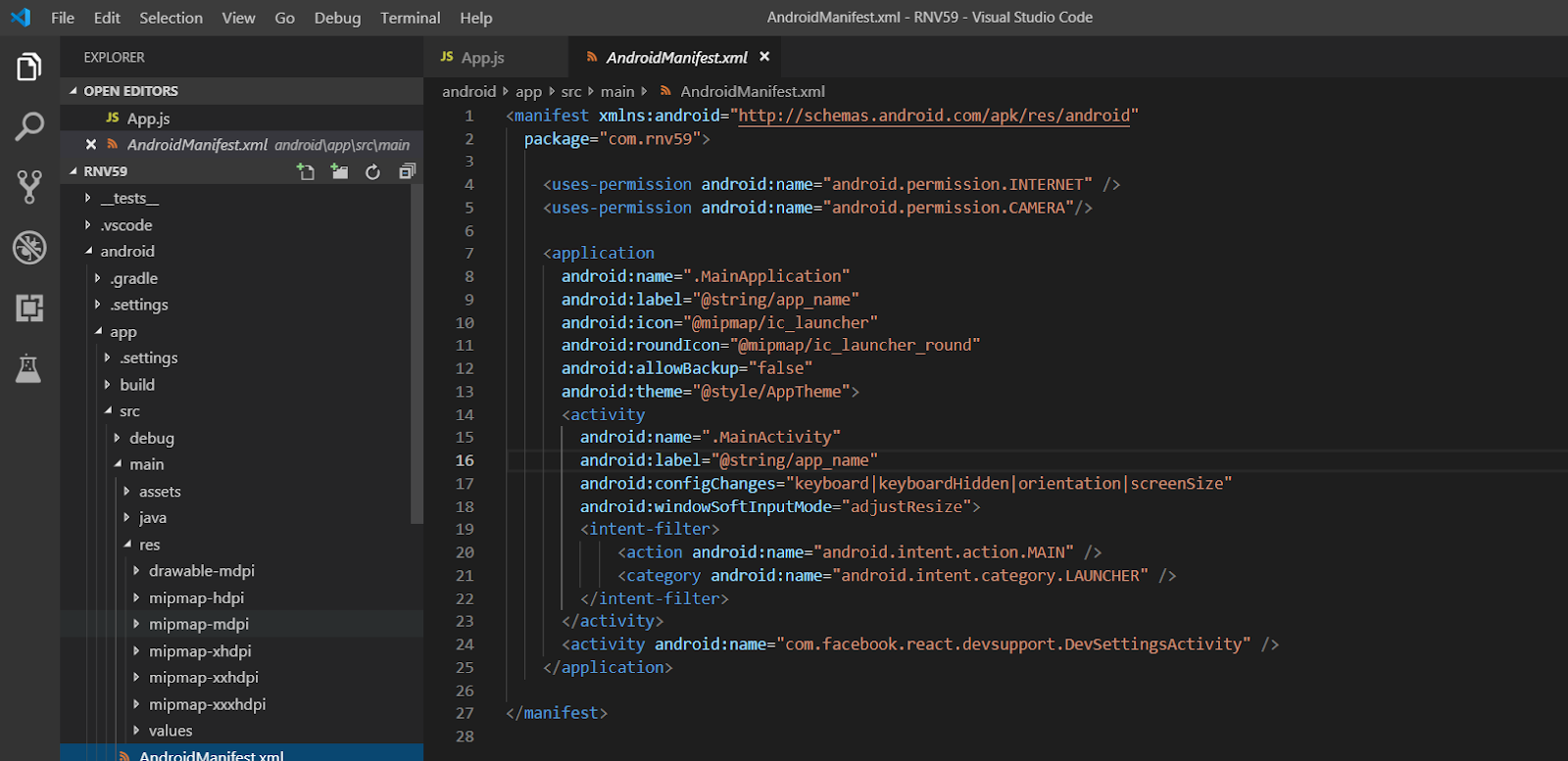 React Native Runtime Permissions Request Android Example | SKPTRICKS