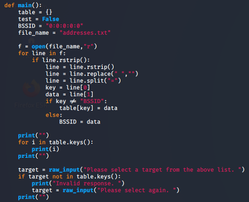 Using Python to easily deauth devices on a network.