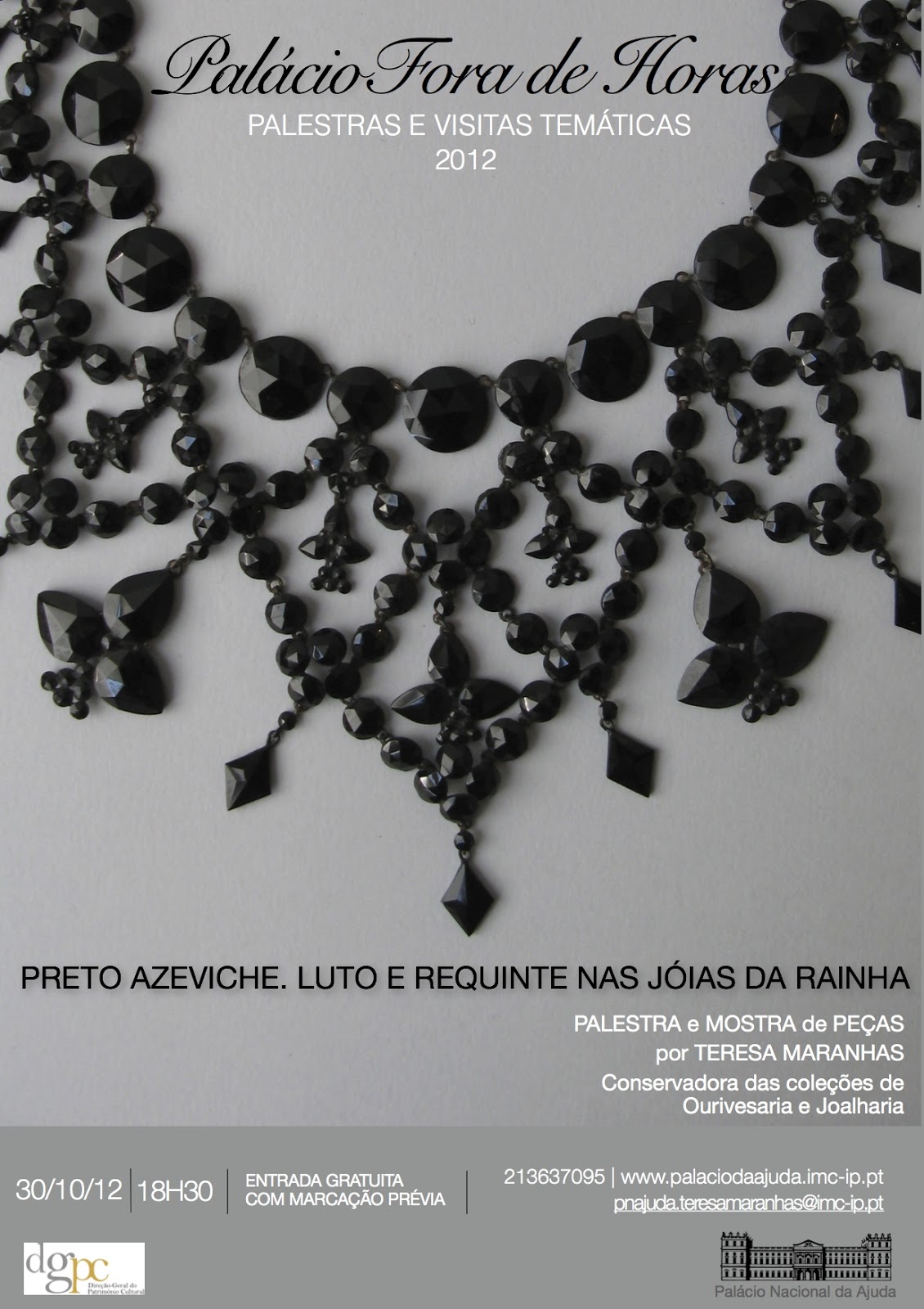 Palácio Nacional da Ajuda: PRETO AZEVICHE. LUTO E REQUINTE NAS JOÍAS DA ...